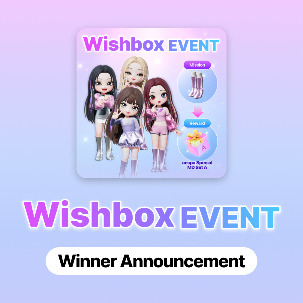 Announcement of the winner of the Wishbox Event